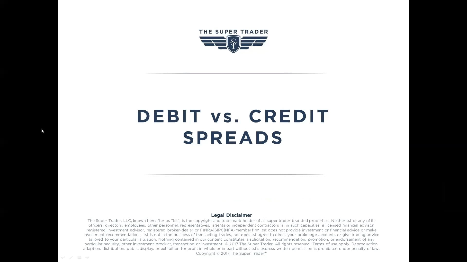Vertical Credit vs.Vertical Debit Spreads on Vimeo