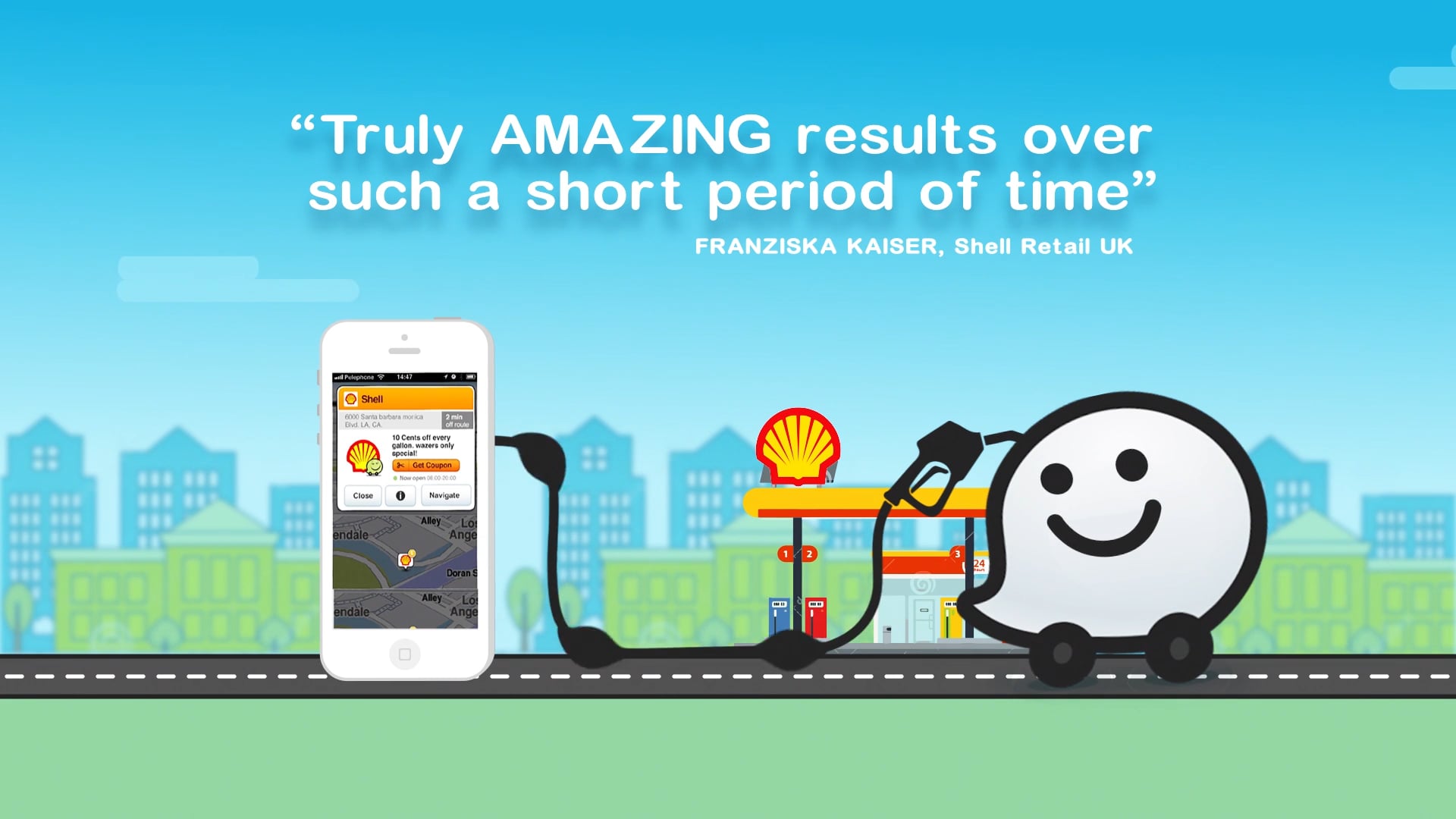 Shell & Waze on Vimeo