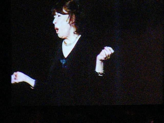 Lily Tomlin playing snarky telephone operator, Ernestine. on Vimeo