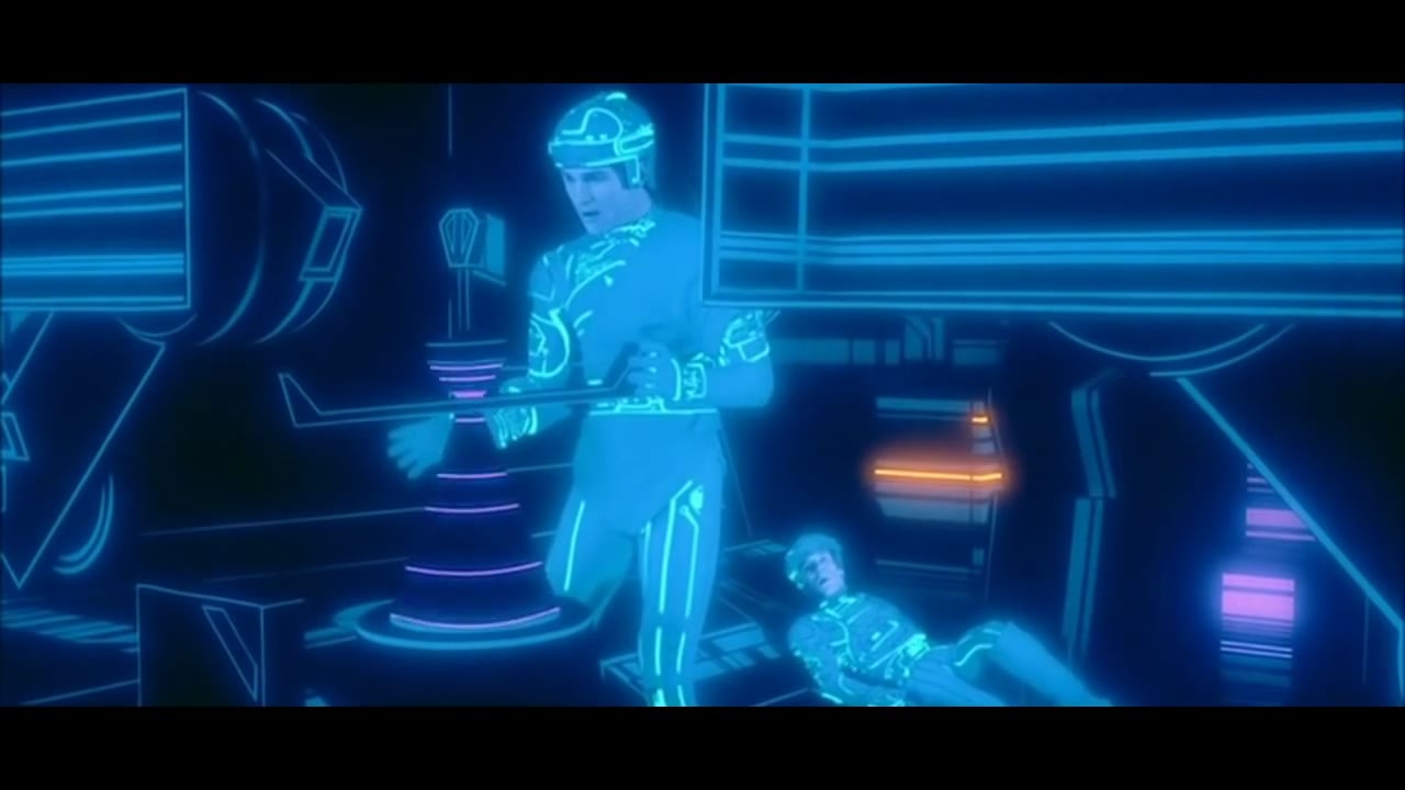 Tron (1982) - The Recognizer and the Bit on Vimeo