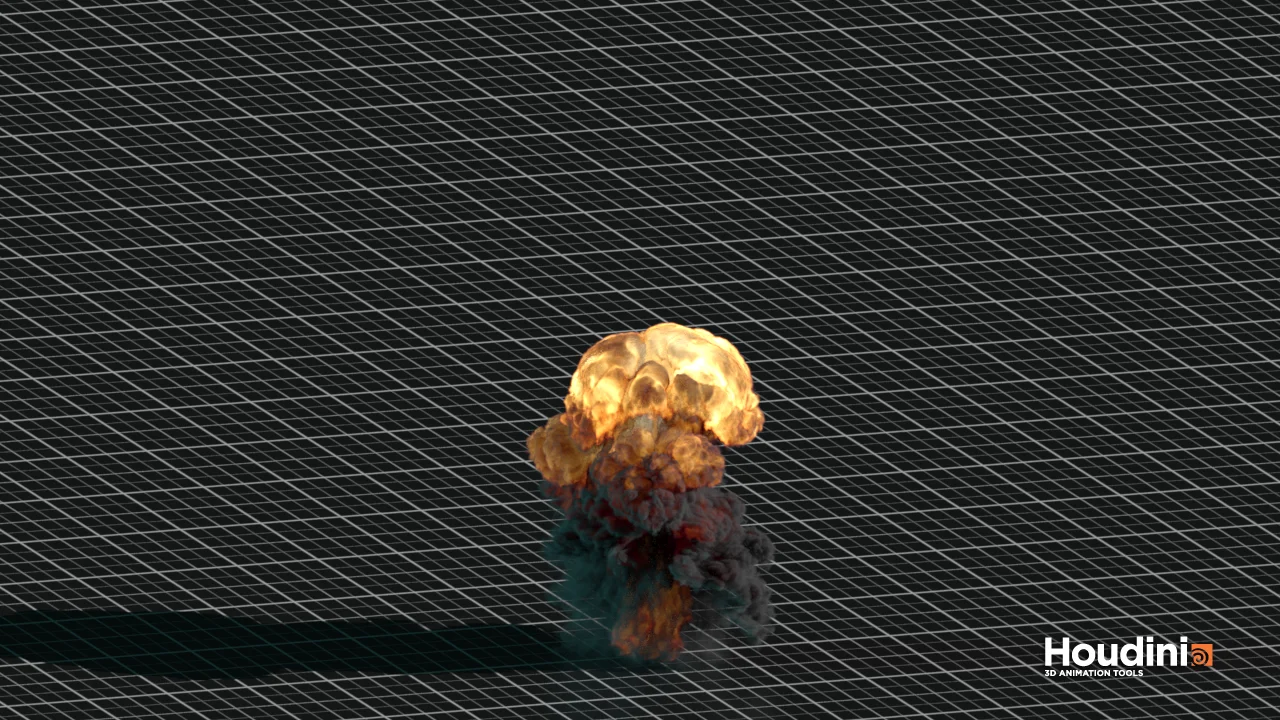 Houdini Pyro Explosion on Vimeo