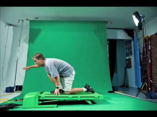 Falling down green screen on Vimeo