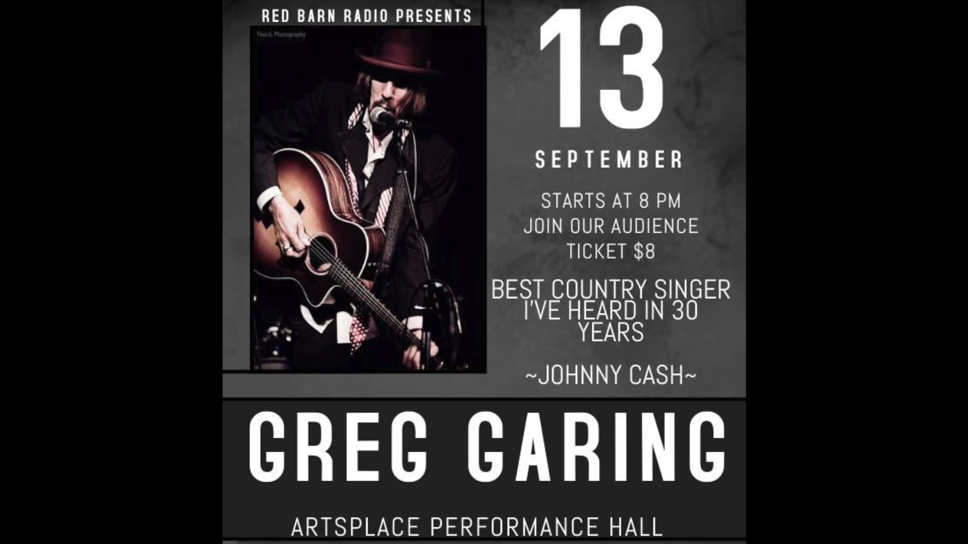 Greg Garing on Red Barn Radio on Vimeo