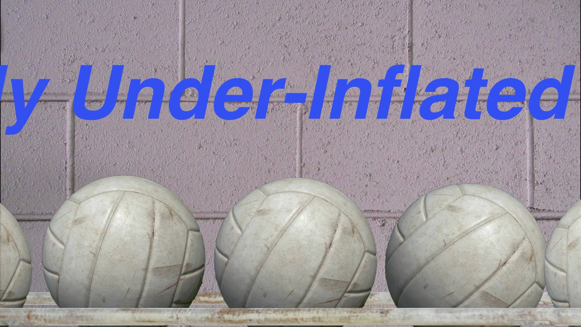 The Slightly Under-Inflated Volleyball on Vimeo