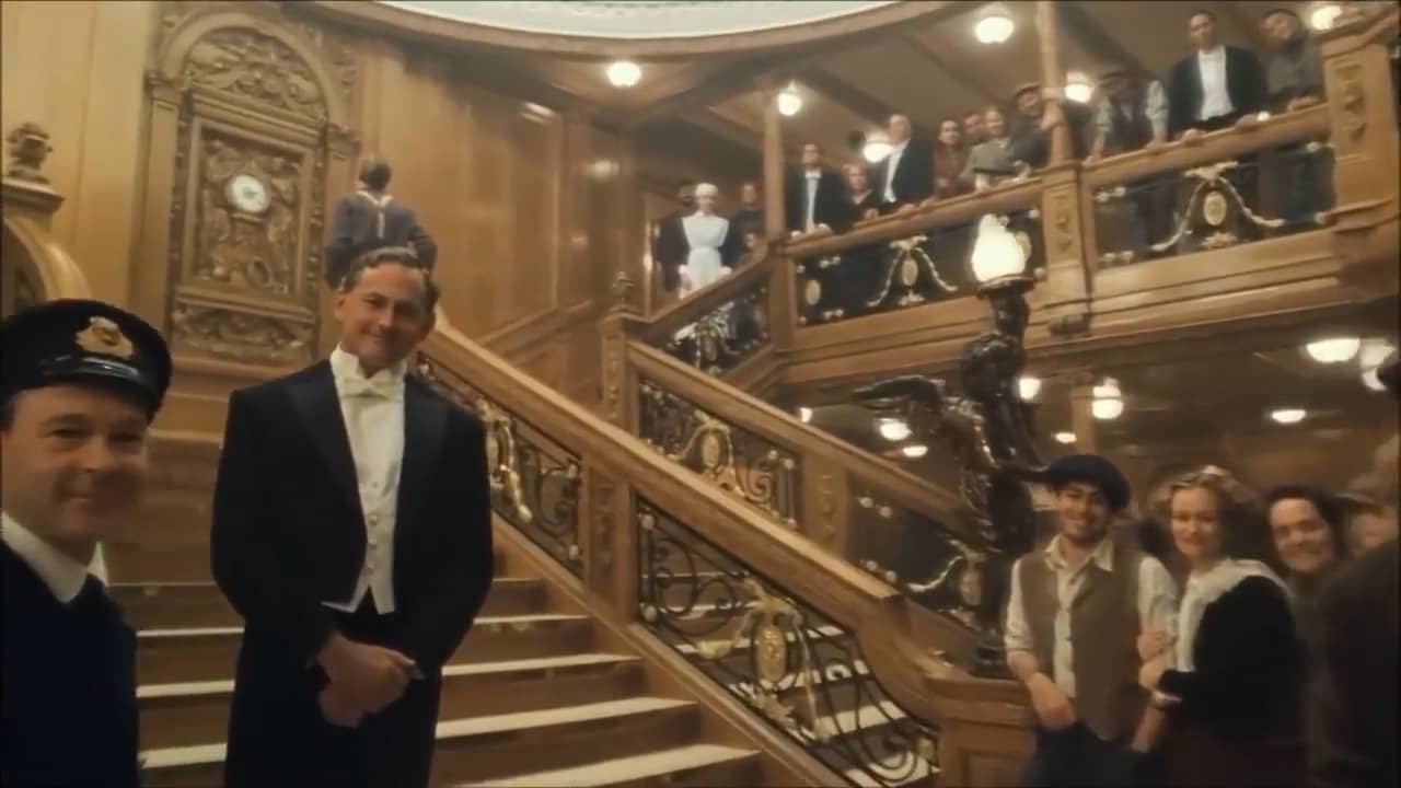 Titanic final scene. The Dream {HD quality} (READ THE DESCRIPTION BOX ...