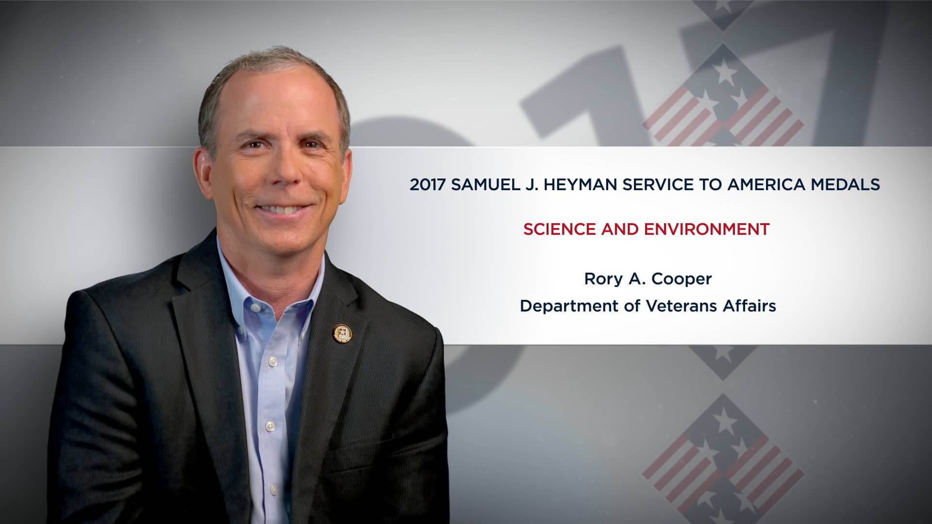 2017 Science and Environment Medal: Rory A. Cooper on Vimeo