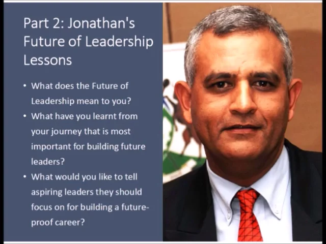 The Future of Leadership Forum: Interview with Jonathan Naidoo on Vimeo