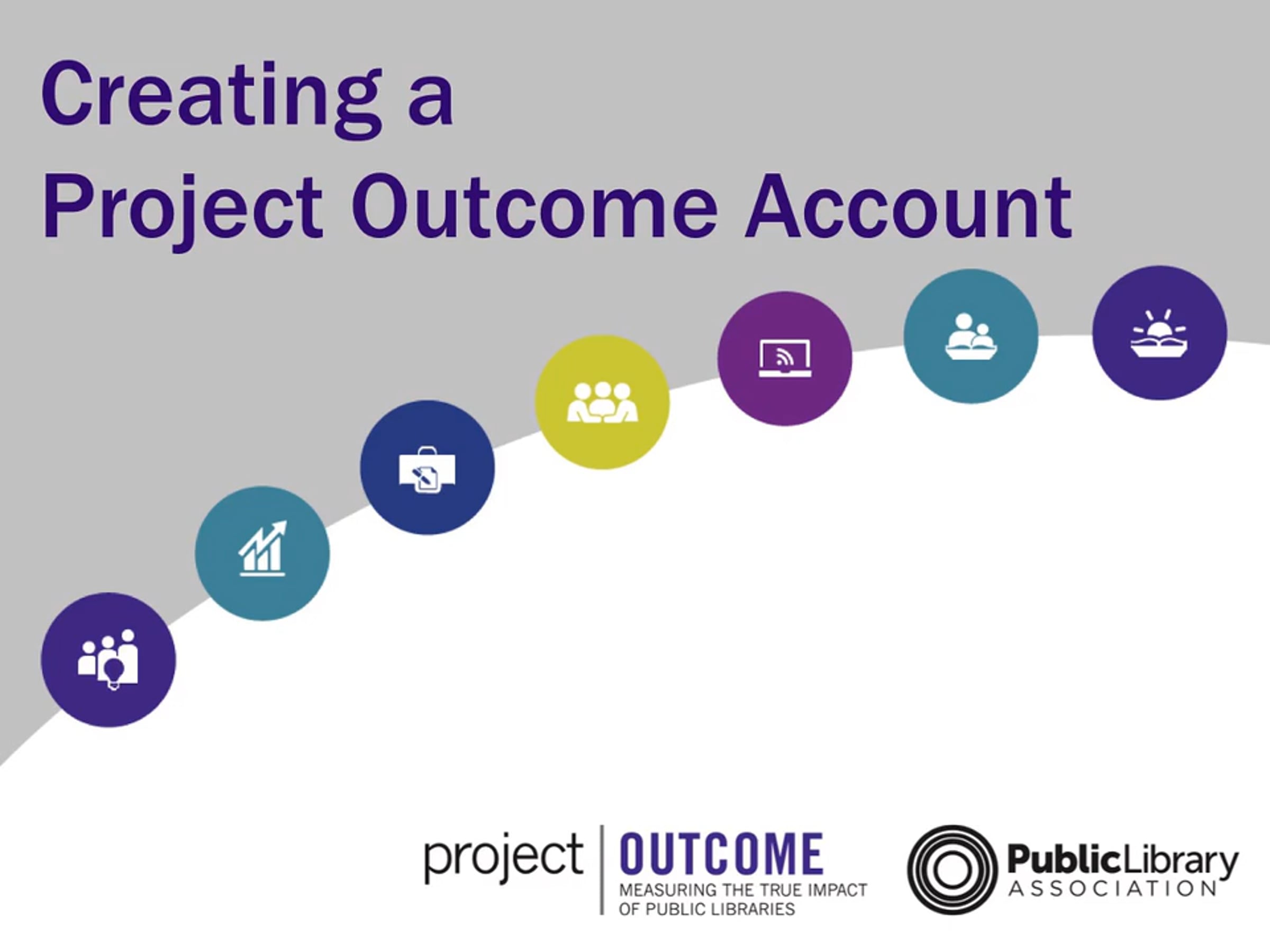 Creating a Project Outcome Account