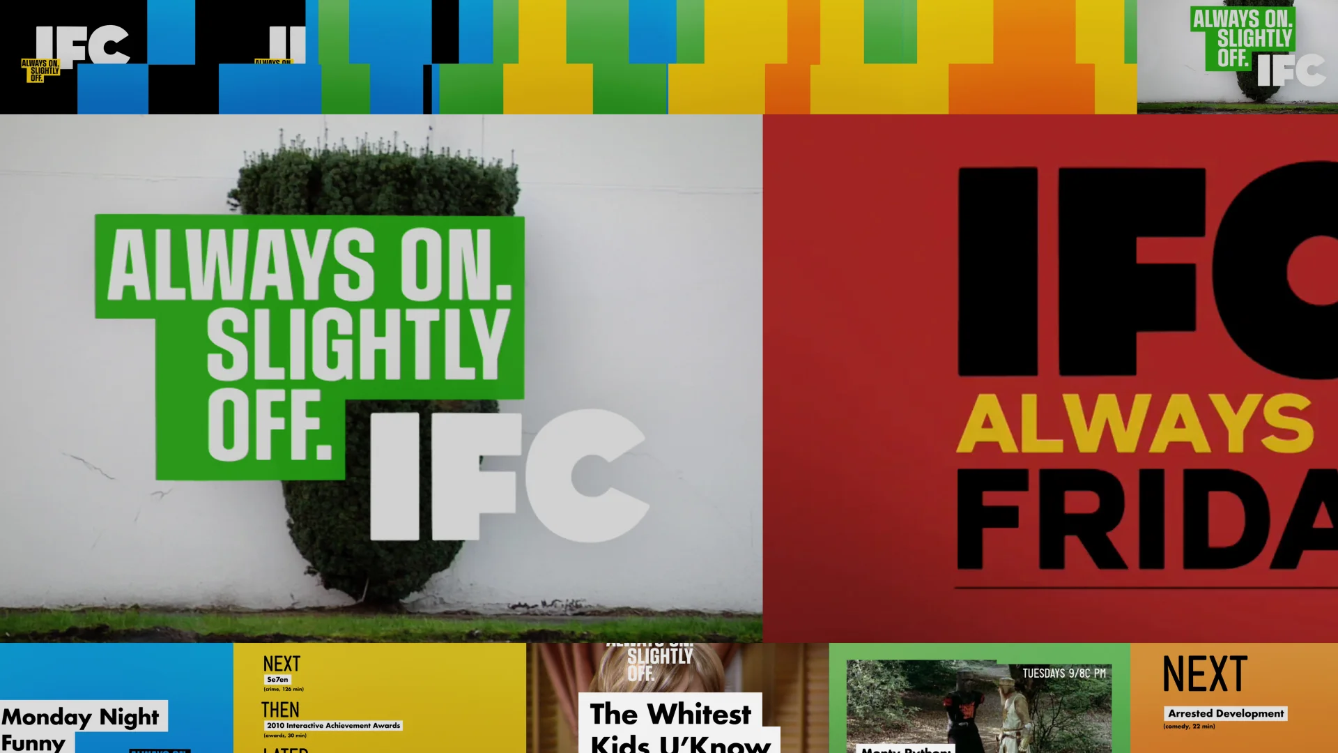 IFC: Network Rebrand Graphics