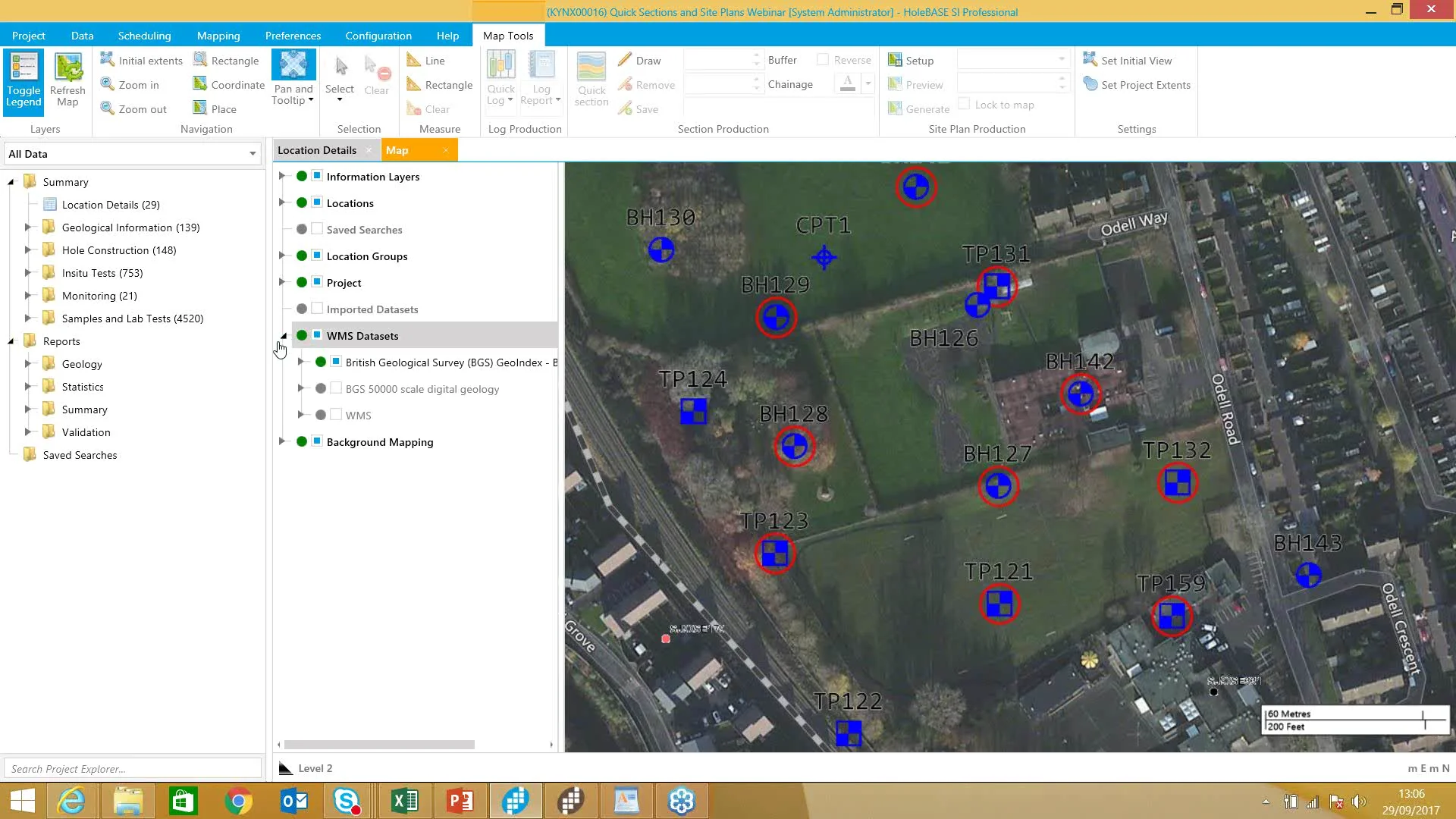 Using and Designing Quick Sections and Site Plans in HoleBASE SI - UK ...