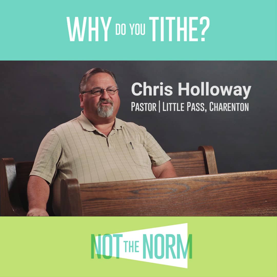 Tithing Testimony: Chris Holloway on Vimeo