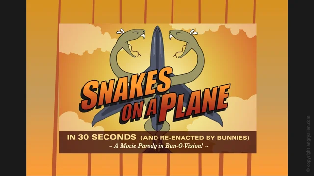 Snakes On A Plane Poster