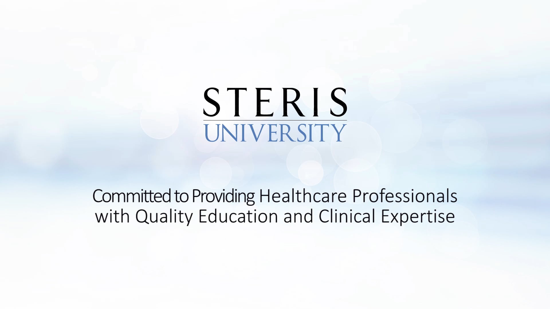 Steris University - quality education and clinical expertise for ...