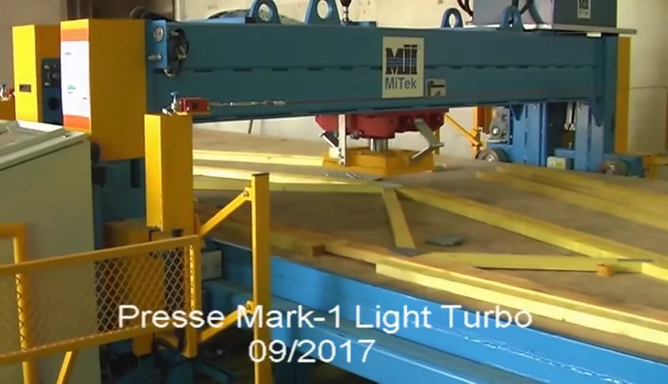 MiTek Europe Presses - Press Mark-1 Light Turbo on Vimeo