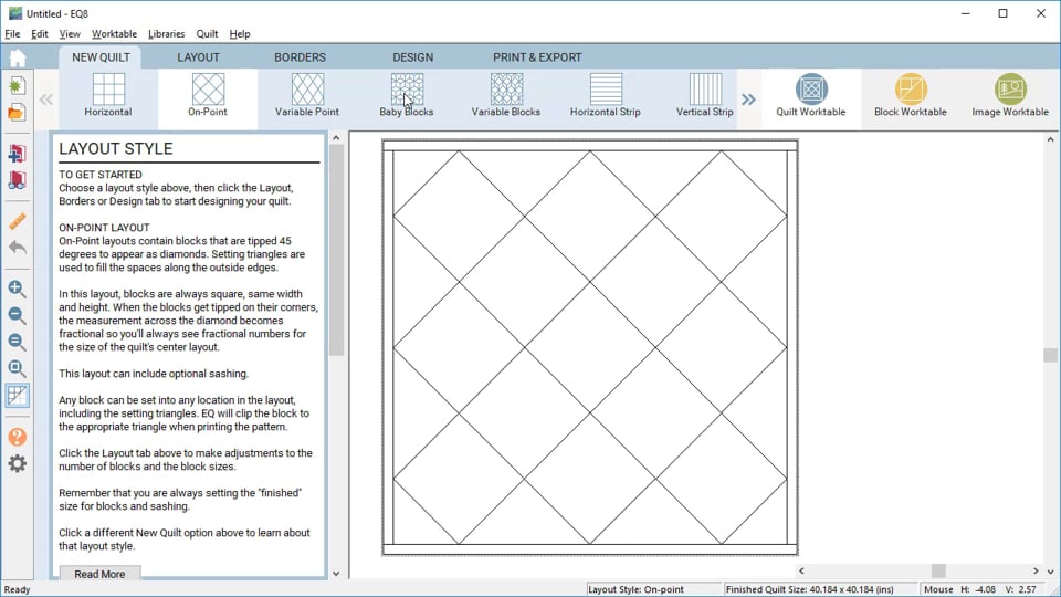 Upgrade from EQ7 to EQ8 | Products | The Electric Quilt Company
