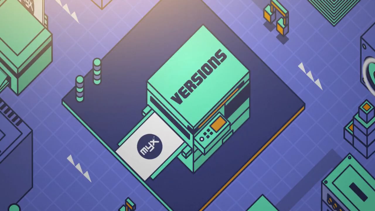 MYX VERSIONS Opening Title Animation on Vimeo