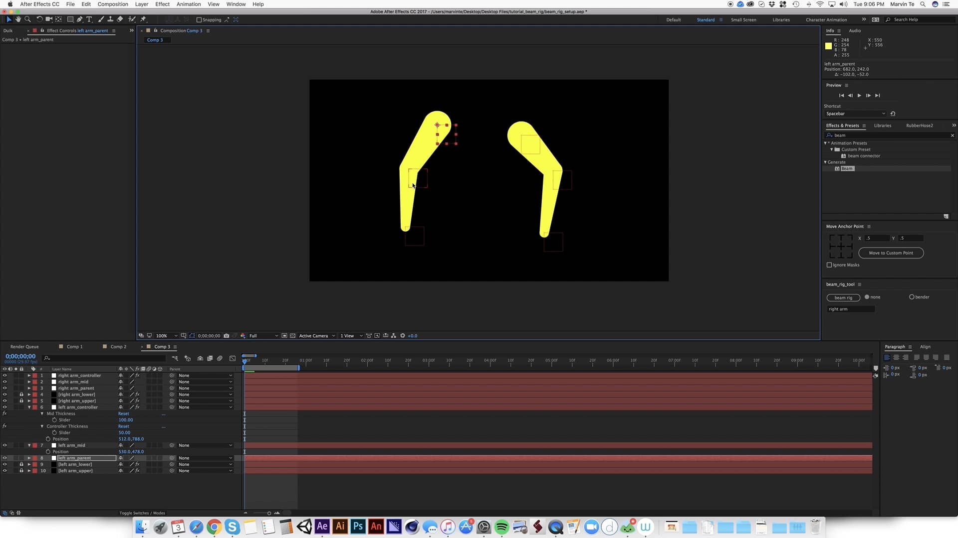 Beam rig script tutorial on Vimeo