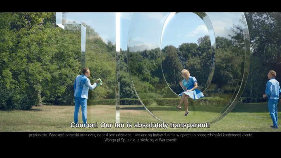 Wonga Poland Advert - Transparent - Video
