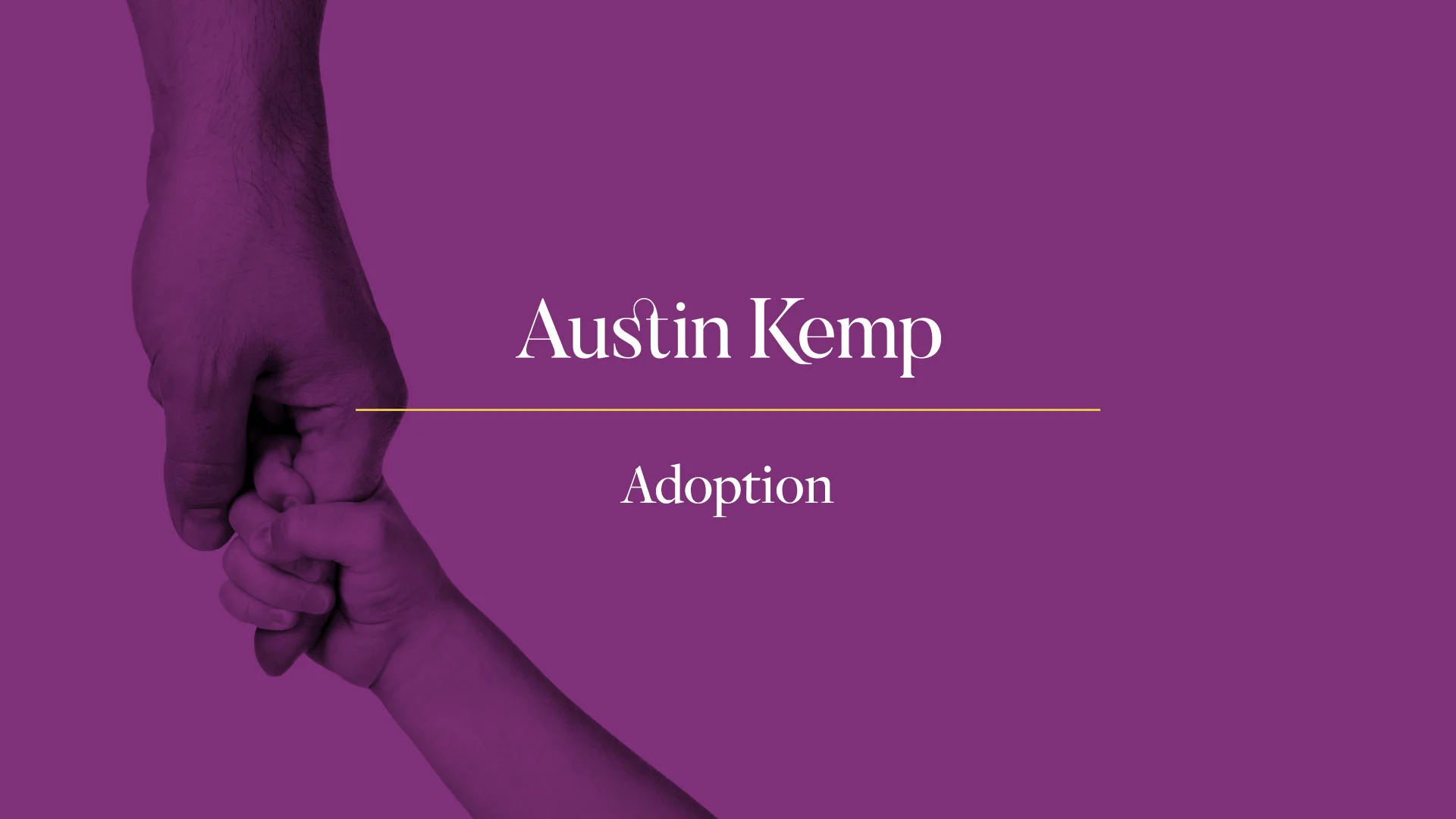 Austin Kemp - Adoption on Vimeo