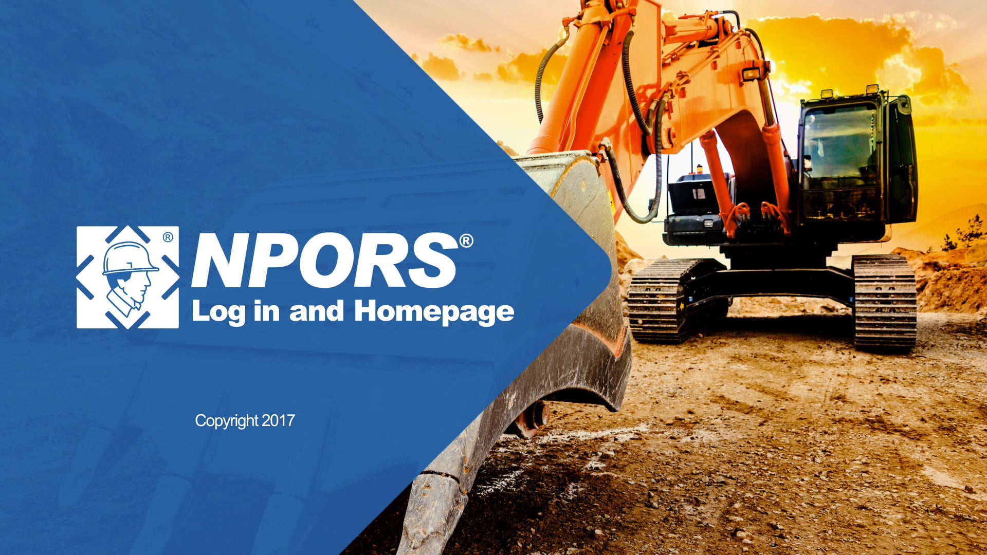 NPORS Login and Homepage Overview on Vimeo