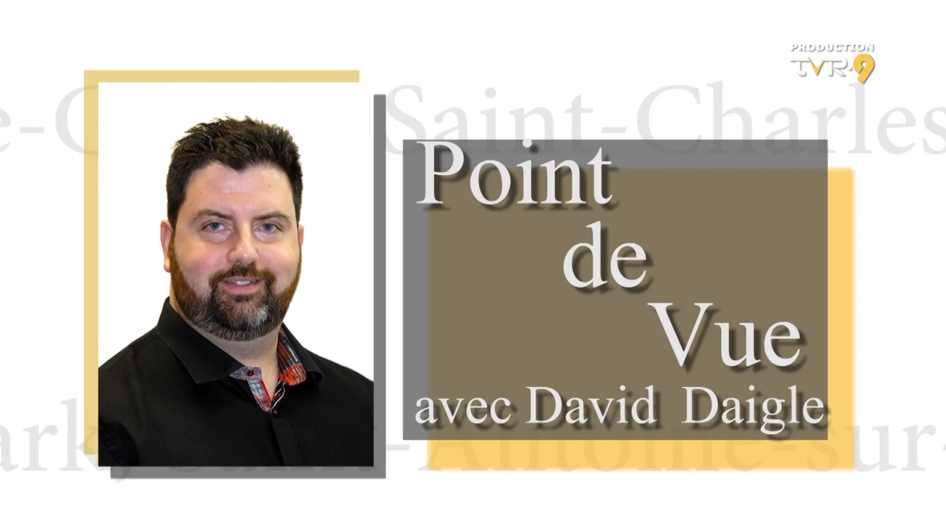 Denis Lavoie candidat Chambly et Marc Lavigne candidat Saint-Charles-sur Richelieu à Point de ...