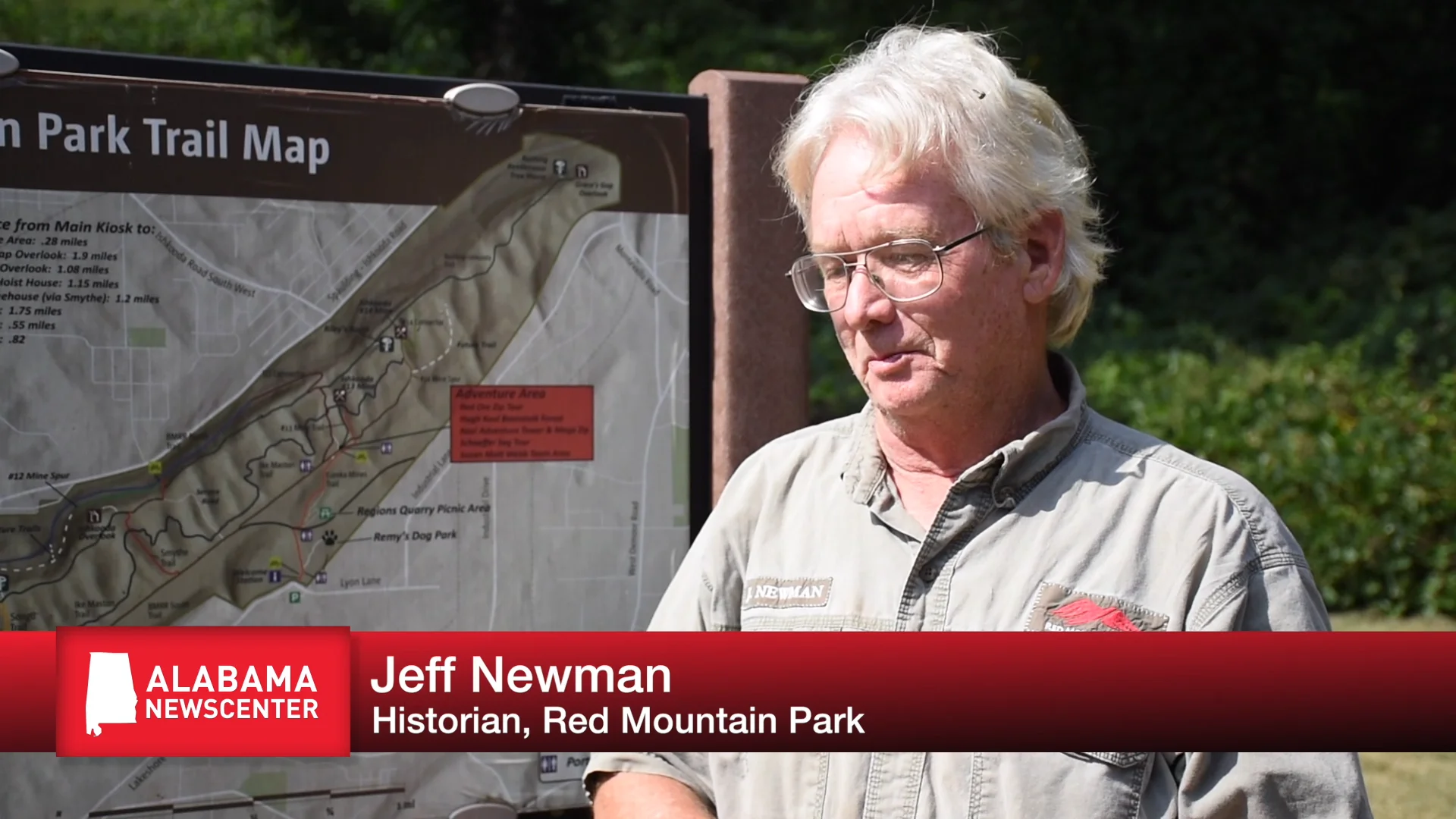 Jeff Newman is an Alabama Bright Light illuminating Red Mountain Park's ...