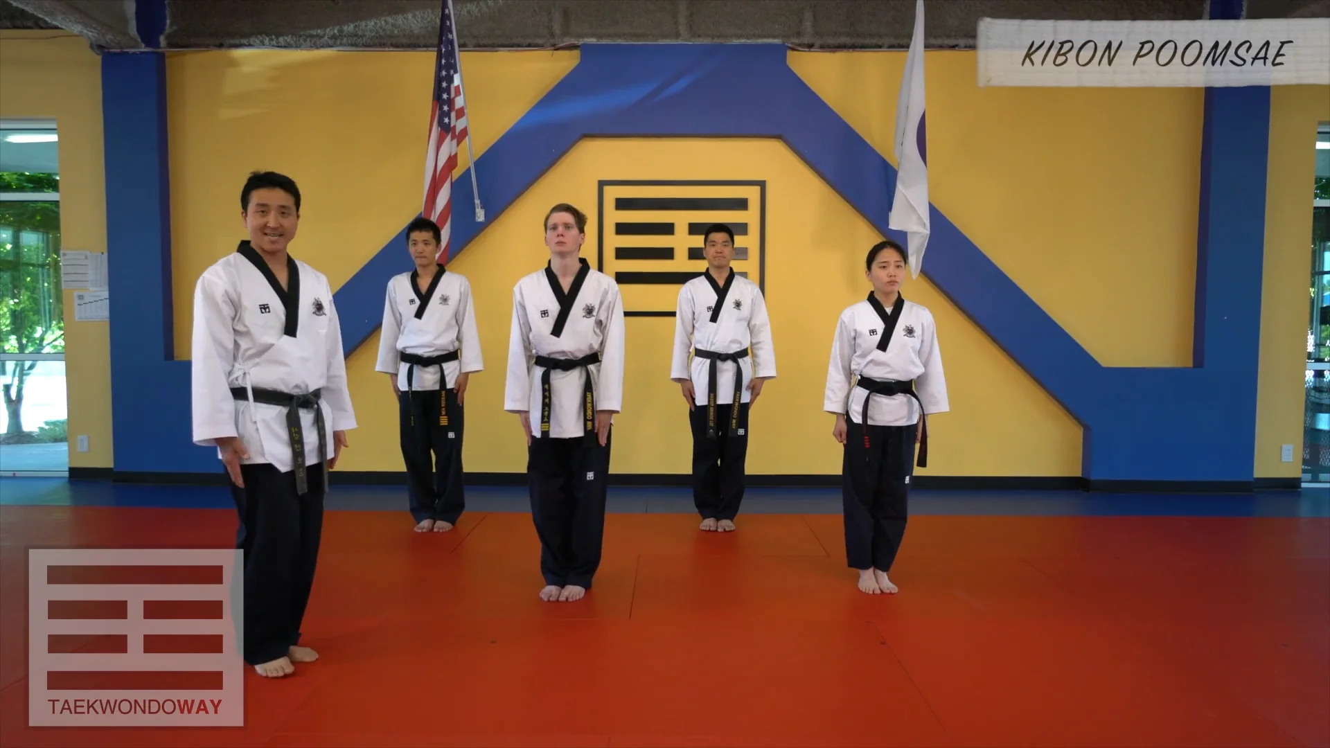 Yellow Belt Curriculum - White Belt Poomsae Basic Form on Vimeo