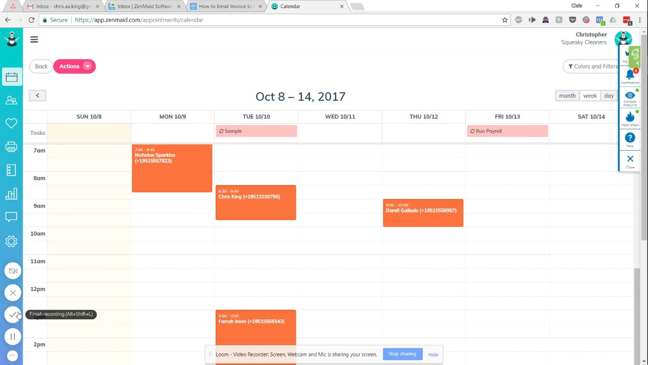 How to send an invoice/receipt to your customer on Vimeo