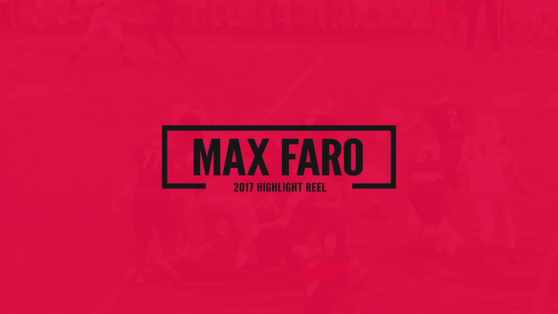 Max Faro highlight reel 2017 on Vimeo
