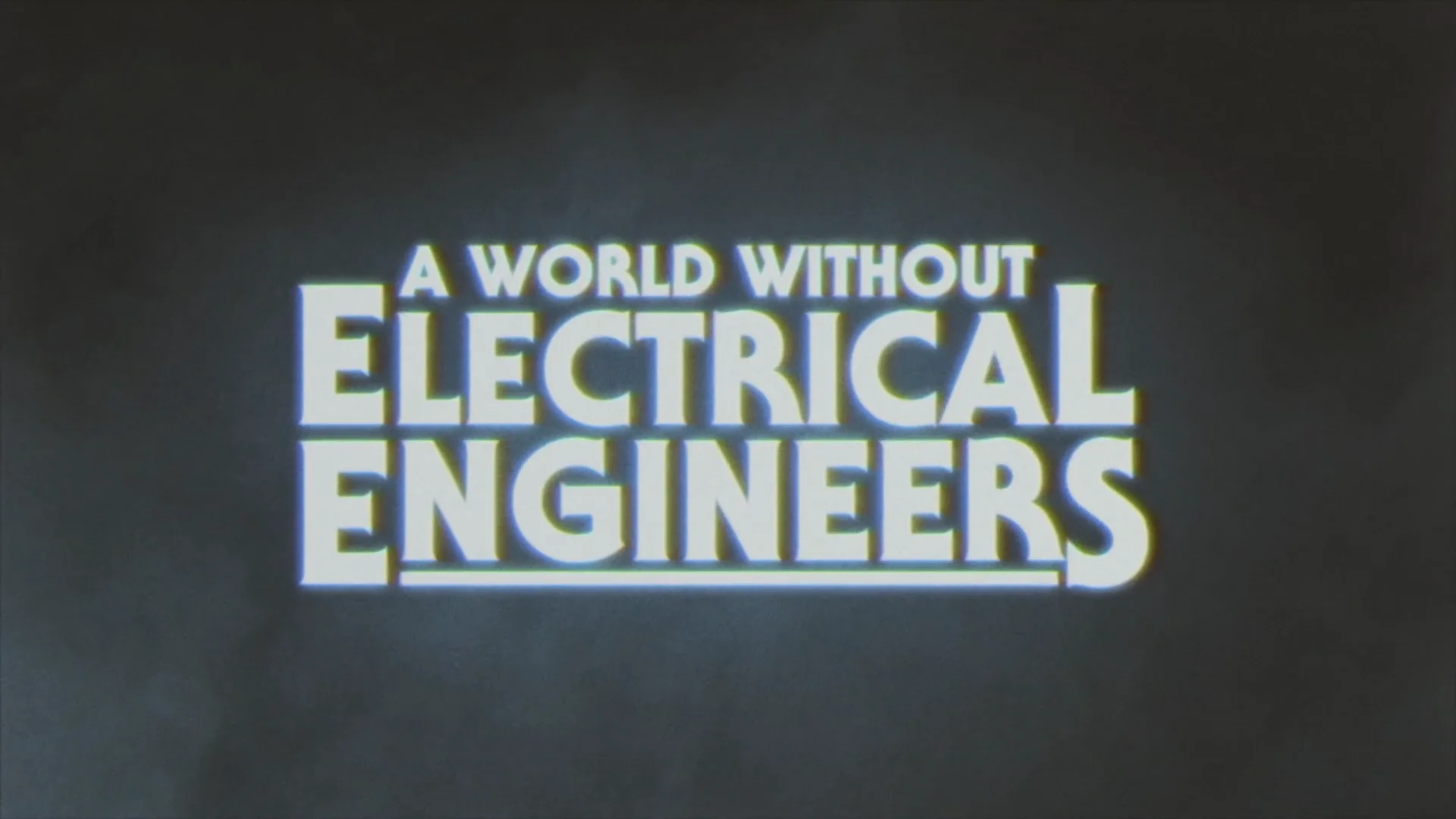 A World Without Engineers on Vimeo