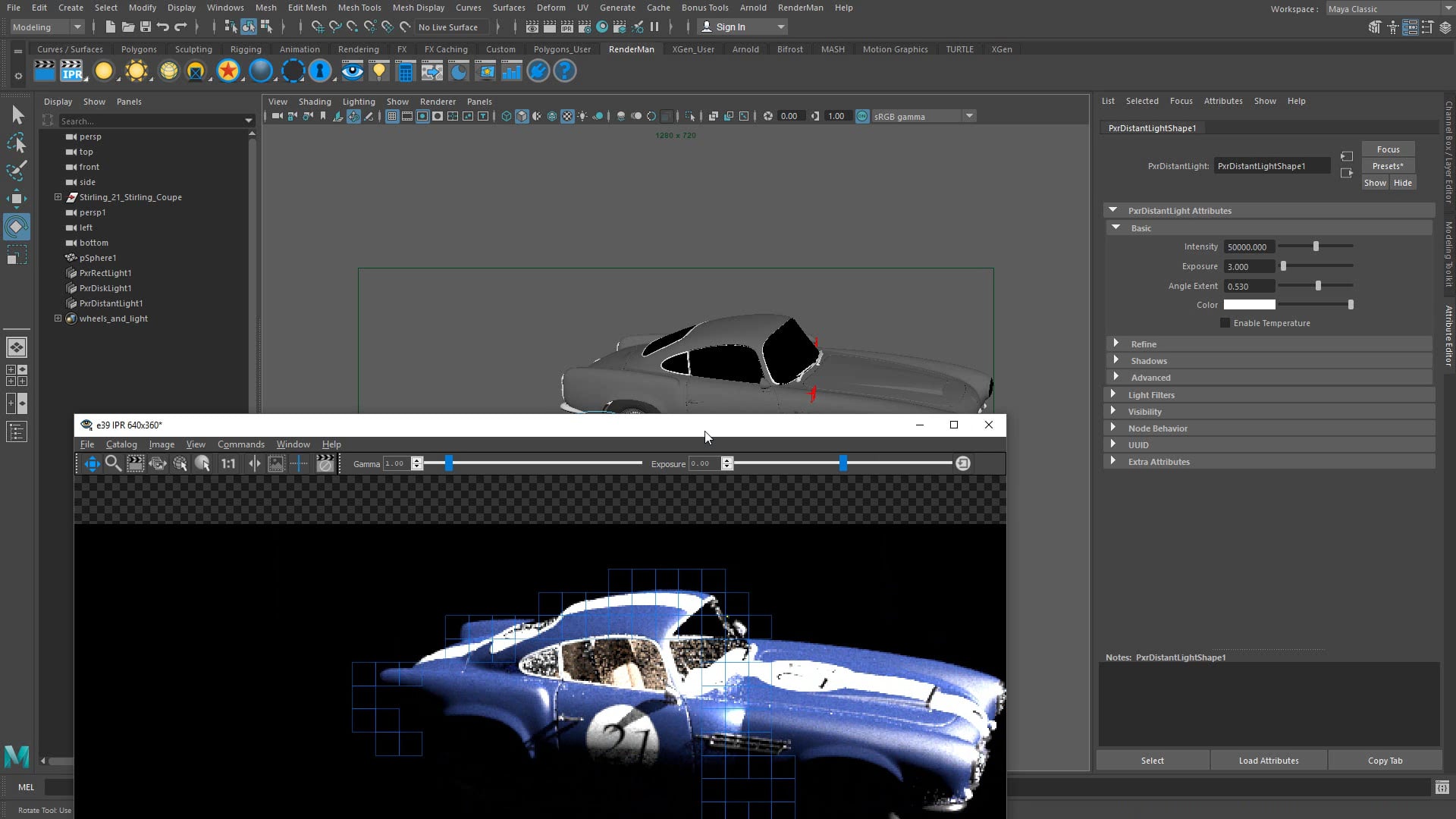 RenderMan 21 InterFace Toolshelf Lighting on Vimeo
