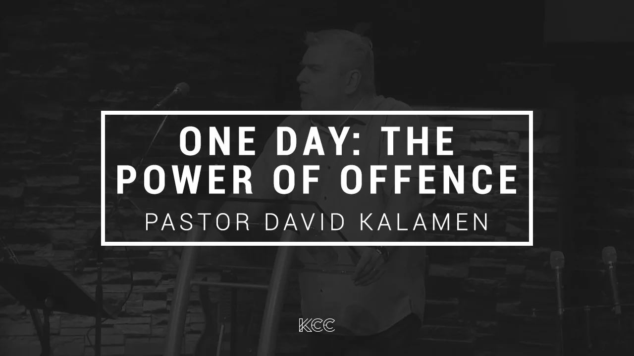 ONE DAY - The Power of Offense - Pastor David Kalamen on Vimeo