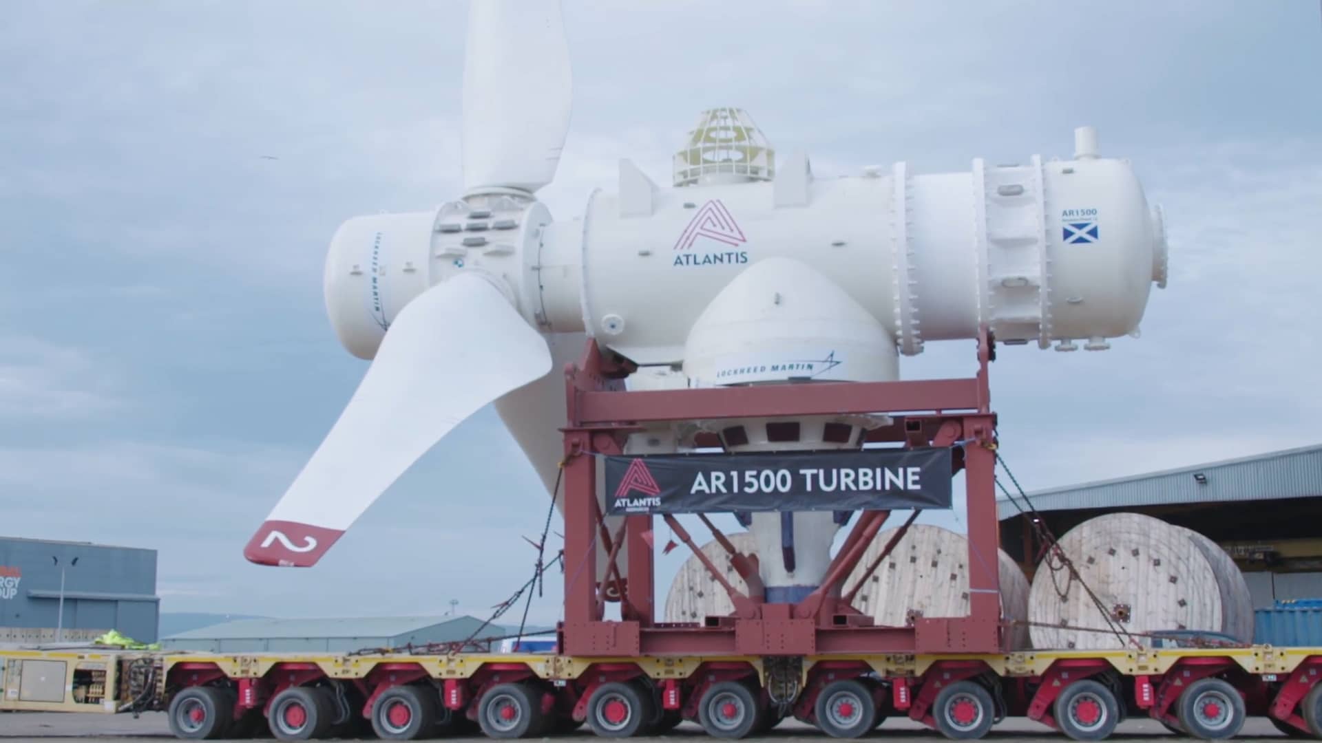 Atlantis AR1500 Tidal Turbine on Vimeo