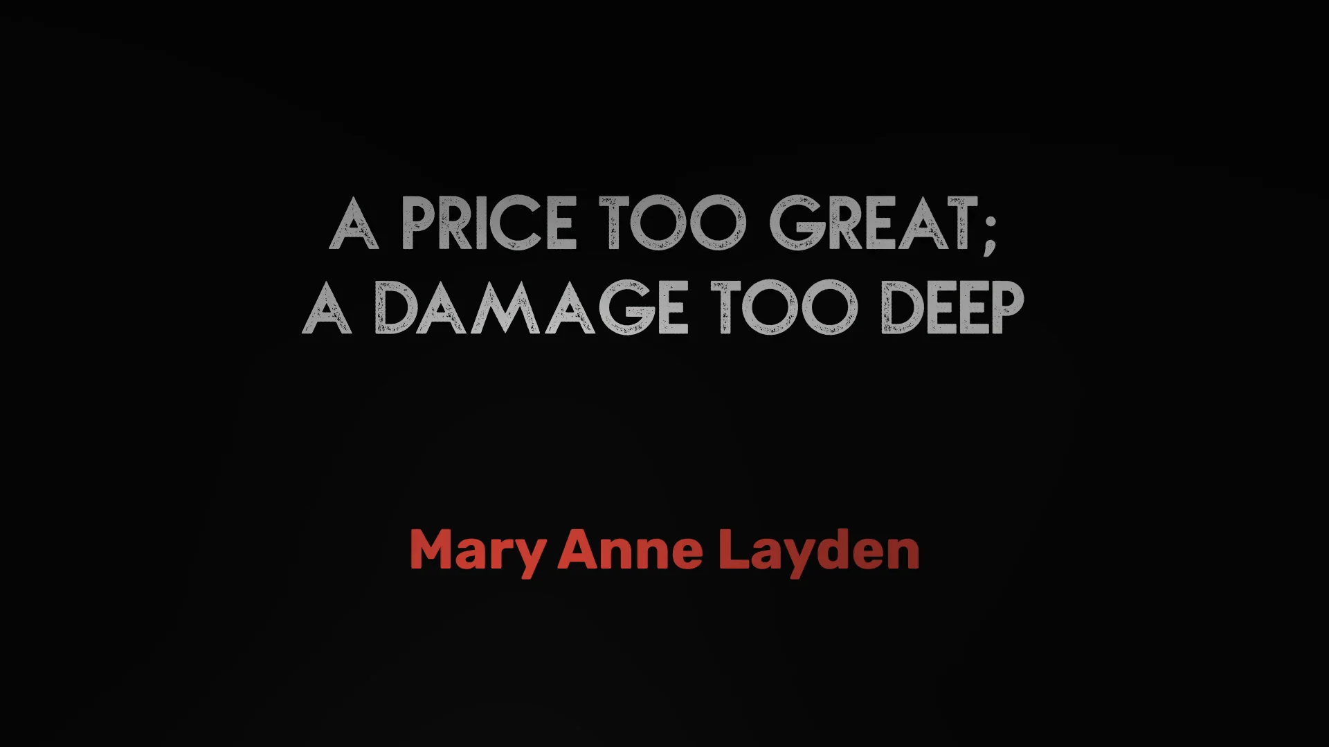 Pornography: An Equal Opportunity Toxin, Dr. Mary Anne Layden on Vimeo