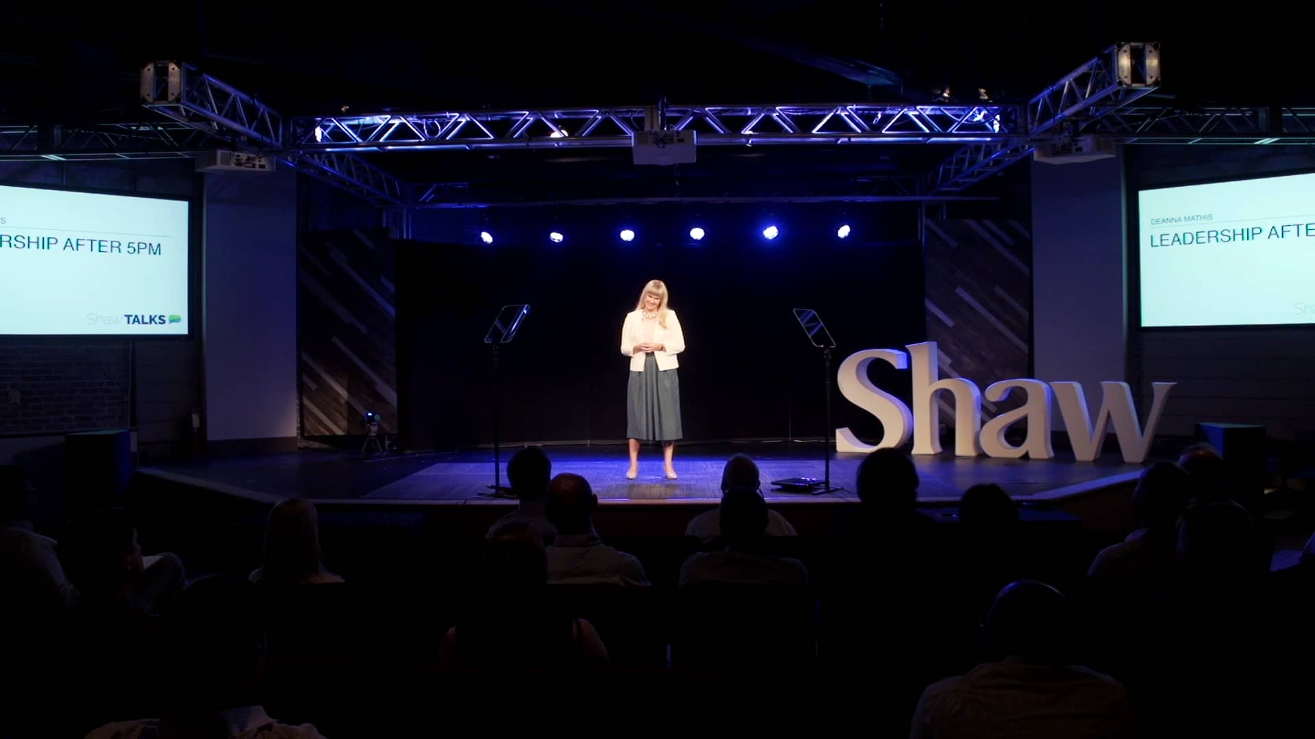 ShawTalks | Deanna Mathis: “Leadership After 5 p.m.” on Vimeo