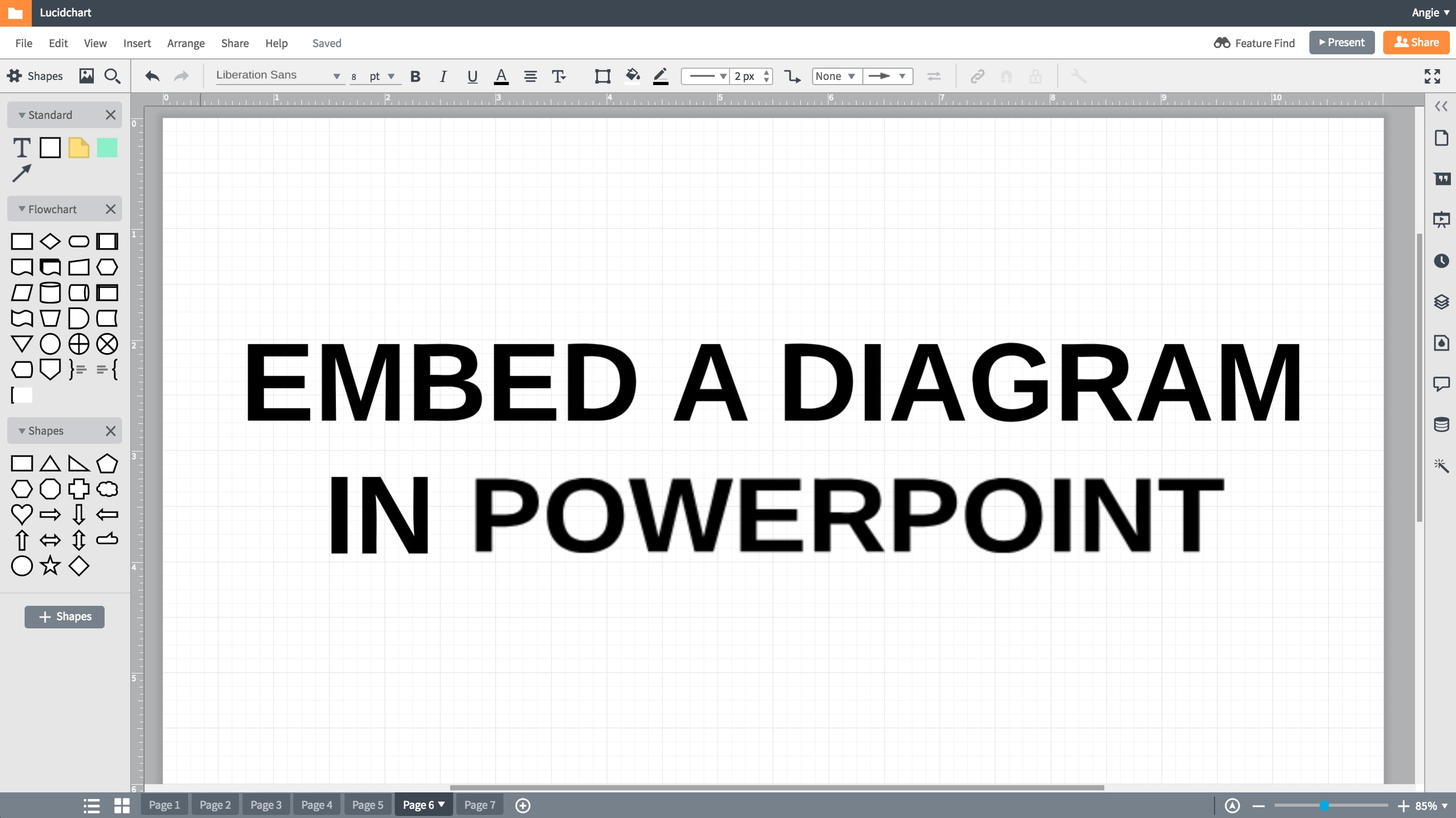 How-To Integrate Lucidchart into Powerpoint on Vimeo