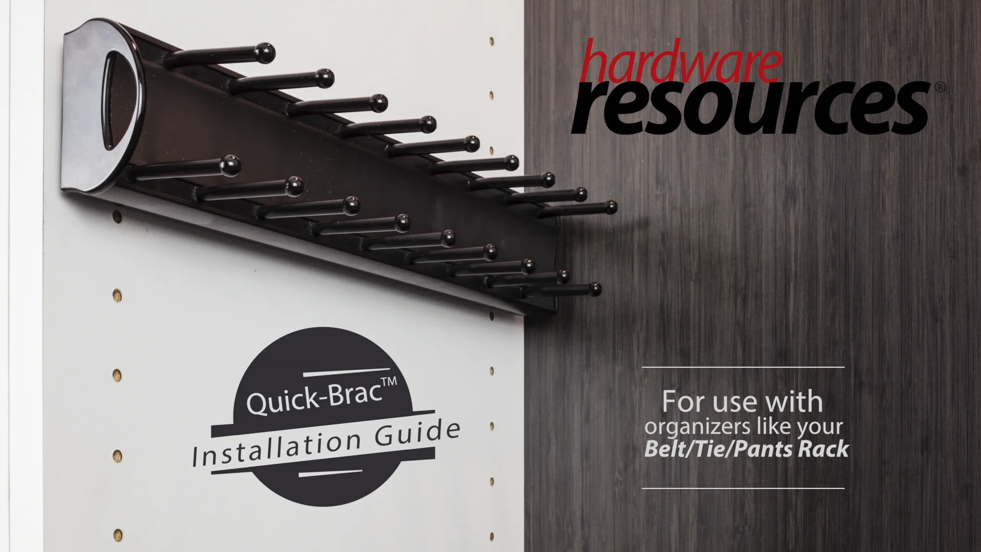 How to install your Quick Brac™ Brackets on Vimeo
