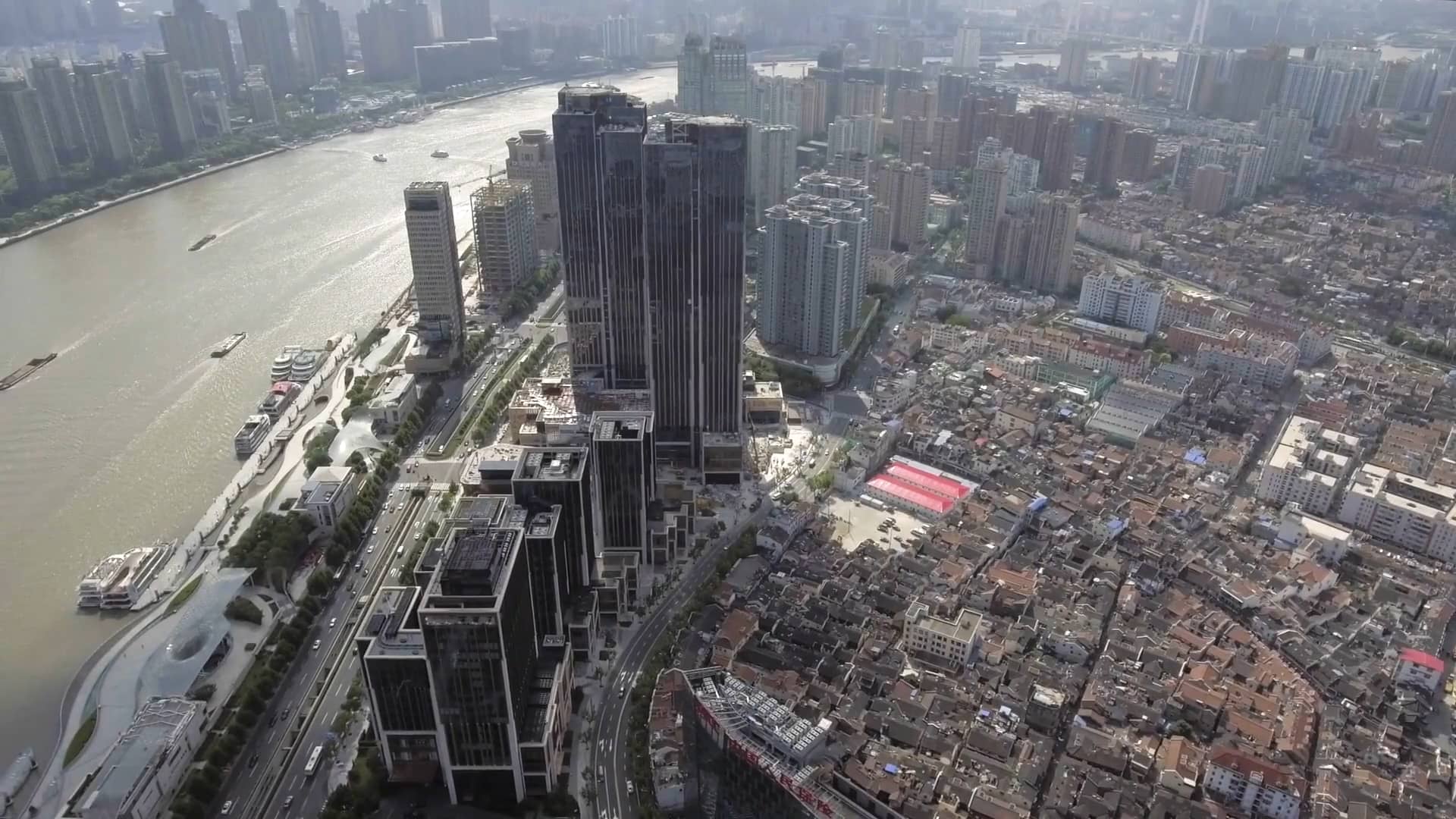 video explores completed bund finance centre by foster + partners and ...