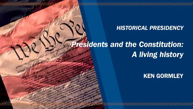 Presidents Of The Constitution