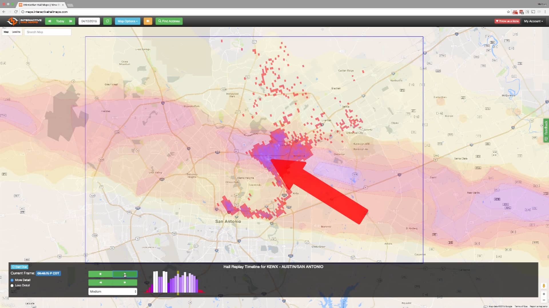 Interactive Hail Maps and Hail Recon® The Ultimate Hail Damage ...