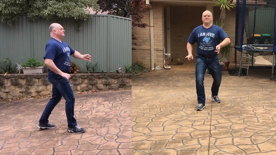 A1 Full Body Walk Cycle - Reference Video