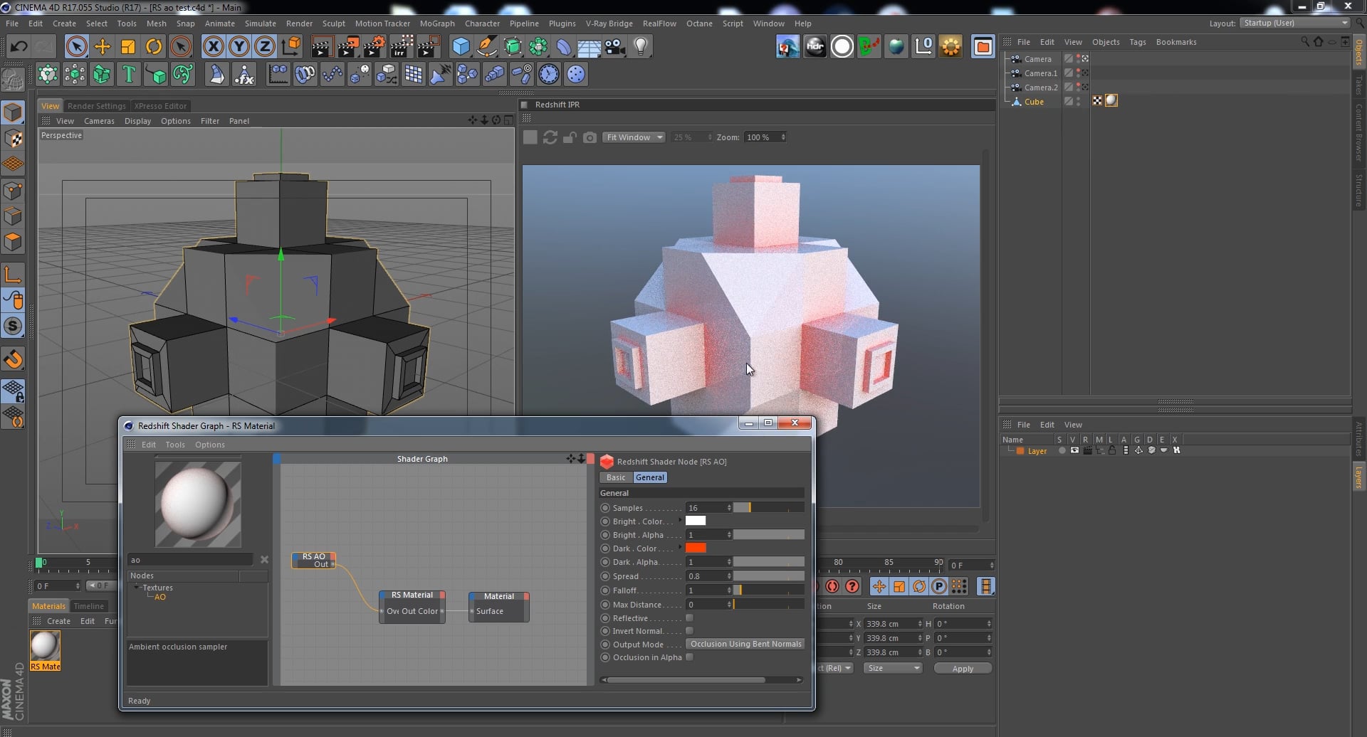 Redshift for C4D QuickTip - Ambient Occlusion[AO] Shader on Vimeo