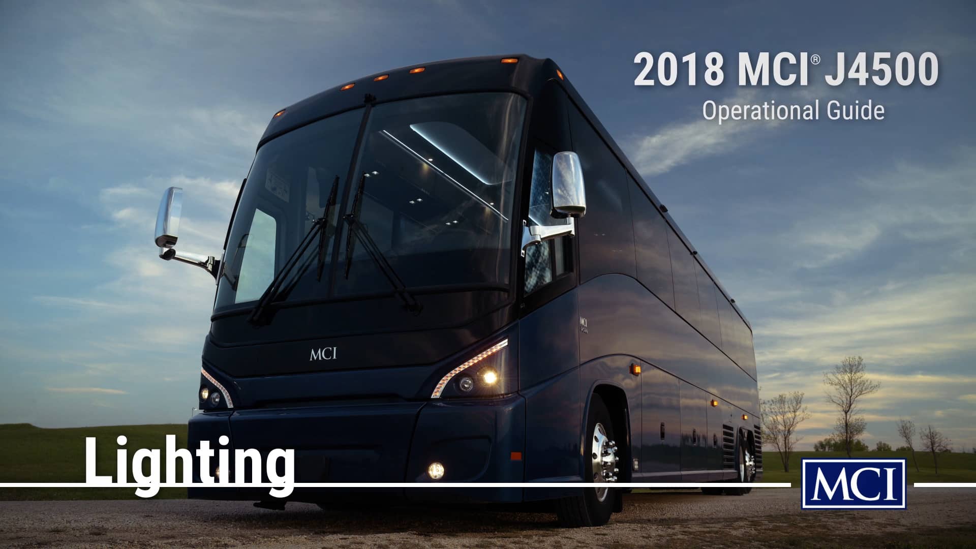 MCI J4500 Interior Lighting on Vimeo