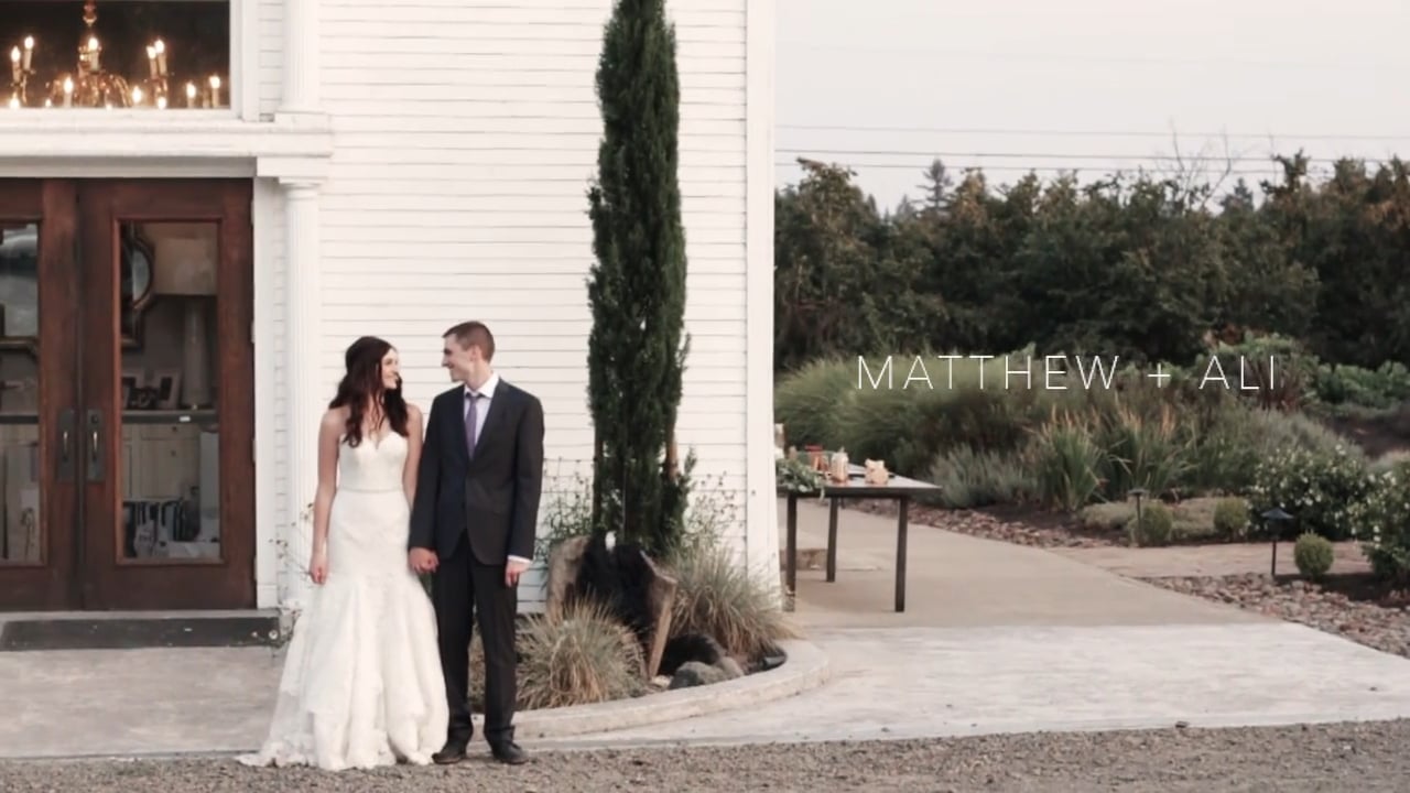 Matthew + Ali || Sneak Peek on Vimeo