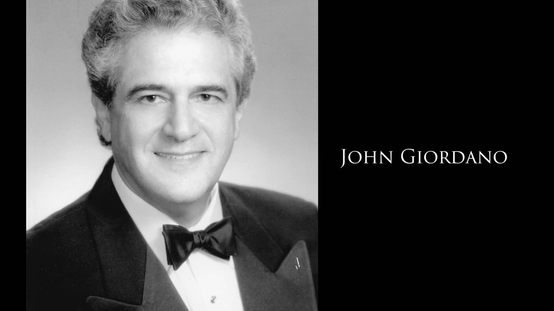 John Giordano: 2017 Lifetime Achievement Award on Vimeo