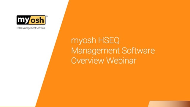 myosh Webinars on Vimeo