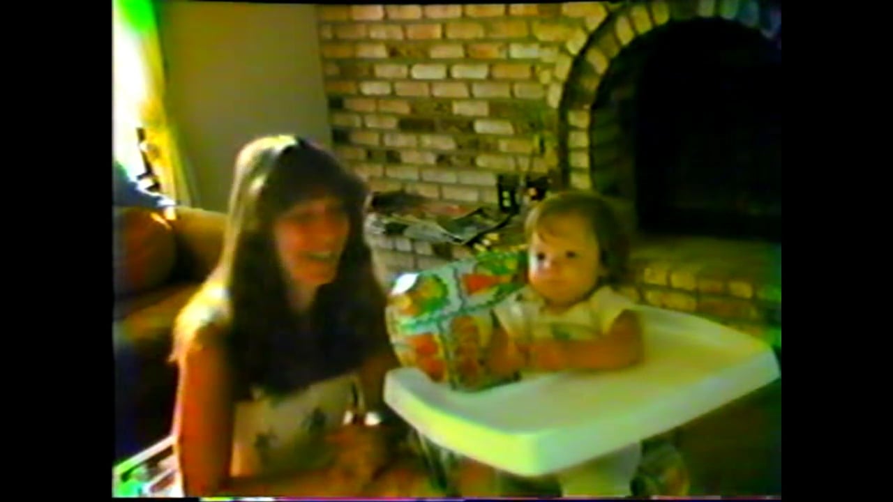 dvd 1 1981 mer and me highchair all over house w toe on Vimeo