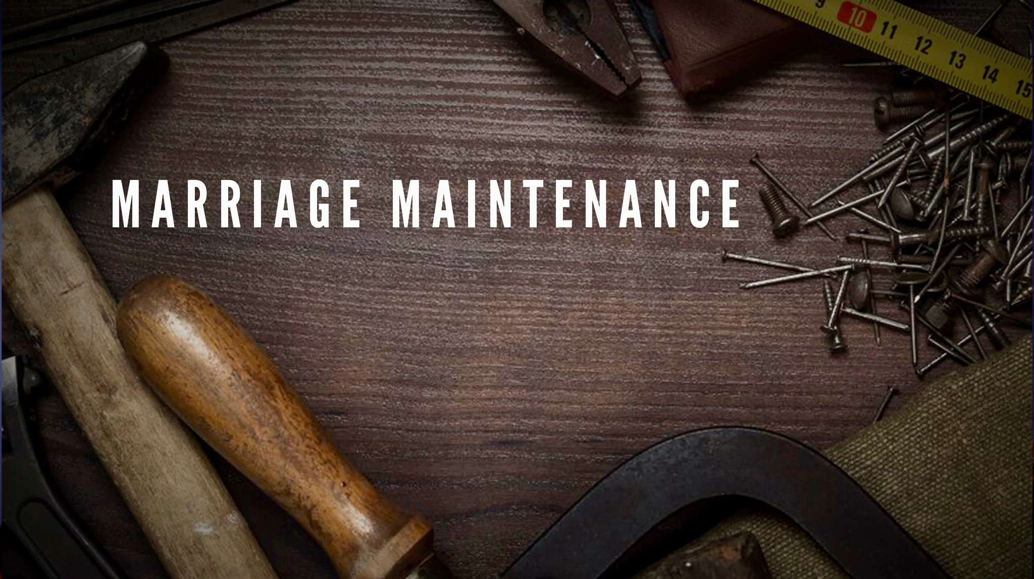 Marriage Maintenance on Vimeo
