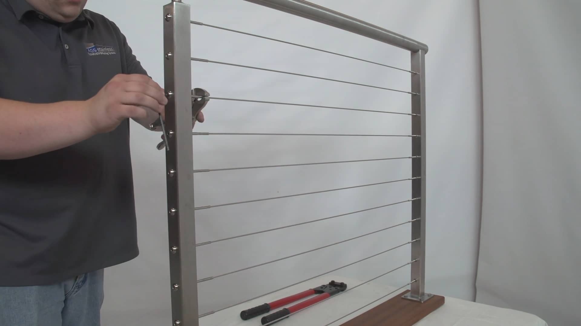 Cable Rail Assembly on Vimeo
