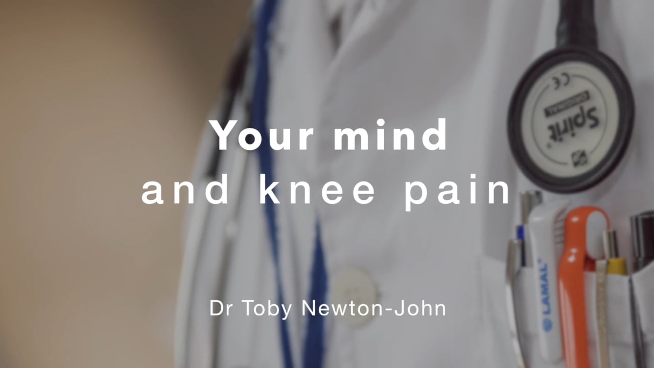 Dr Toby Newton-John - Your mind and knee pain on Vimeo